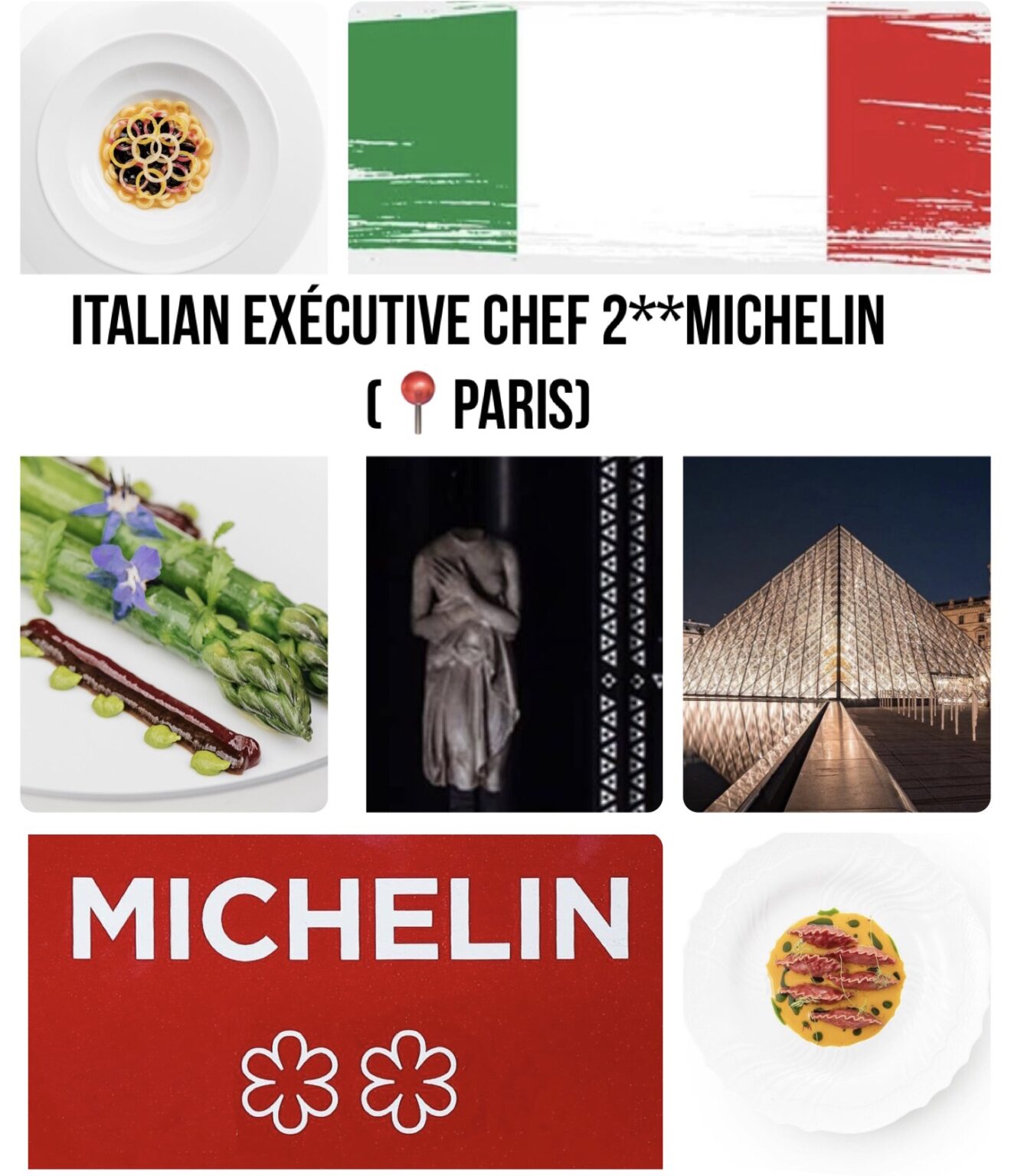 Italian Executive Chef 2** Michelin | Rhea Recrutement